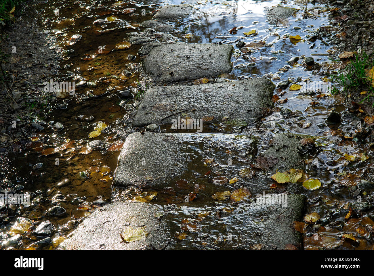 Slippery footpath hi-res stock photography and images - Alamy