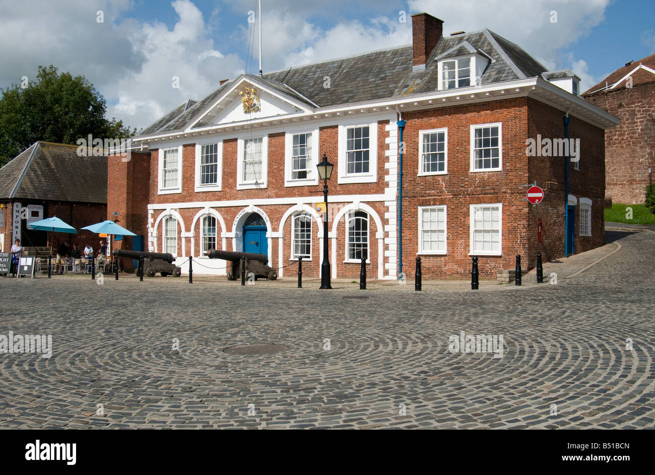 Customs House Exeter City Quaside Devon England UK Stock Photo - Alamy