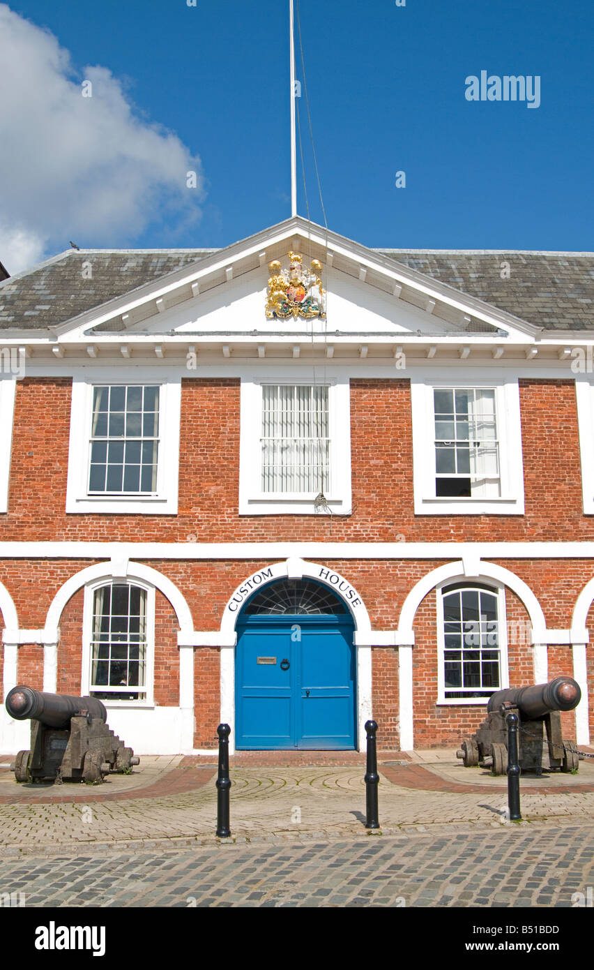 Customs House Exeter City Quaside Devon England UK Stock Photo - Alamy