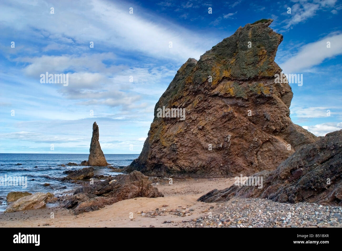Cullen beach hi-res stock photography and images - Alamy