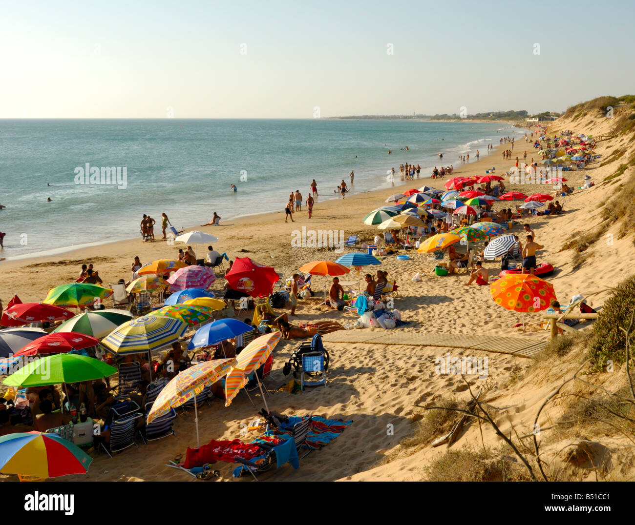 The beach at Rota, Costa Ballena, Andalucia, Spain Stock Photo - Alamy