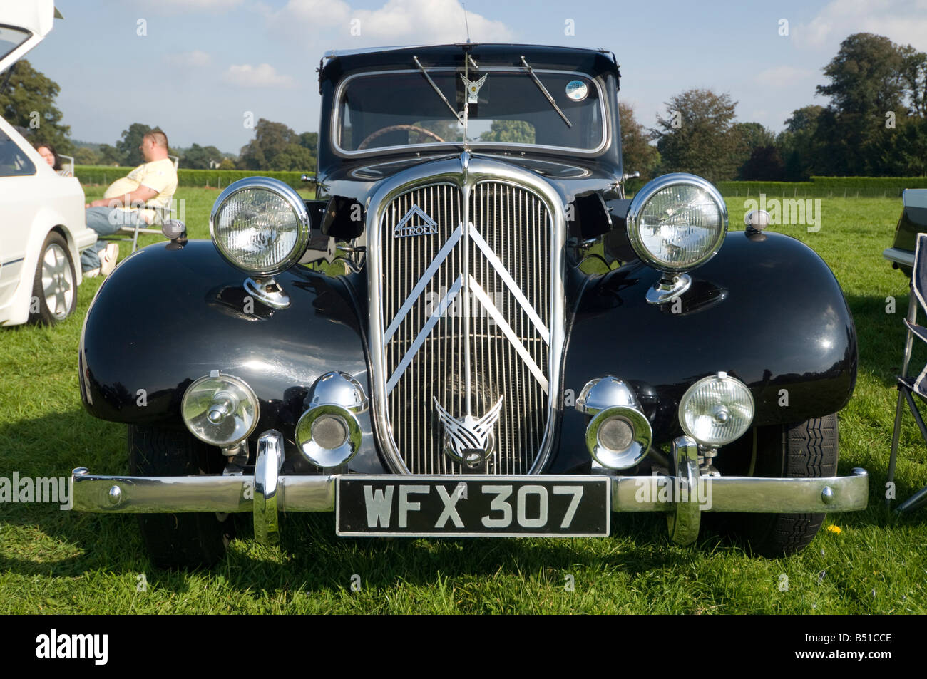 Citroen Light 15 1950s Stock Photo - Alamy