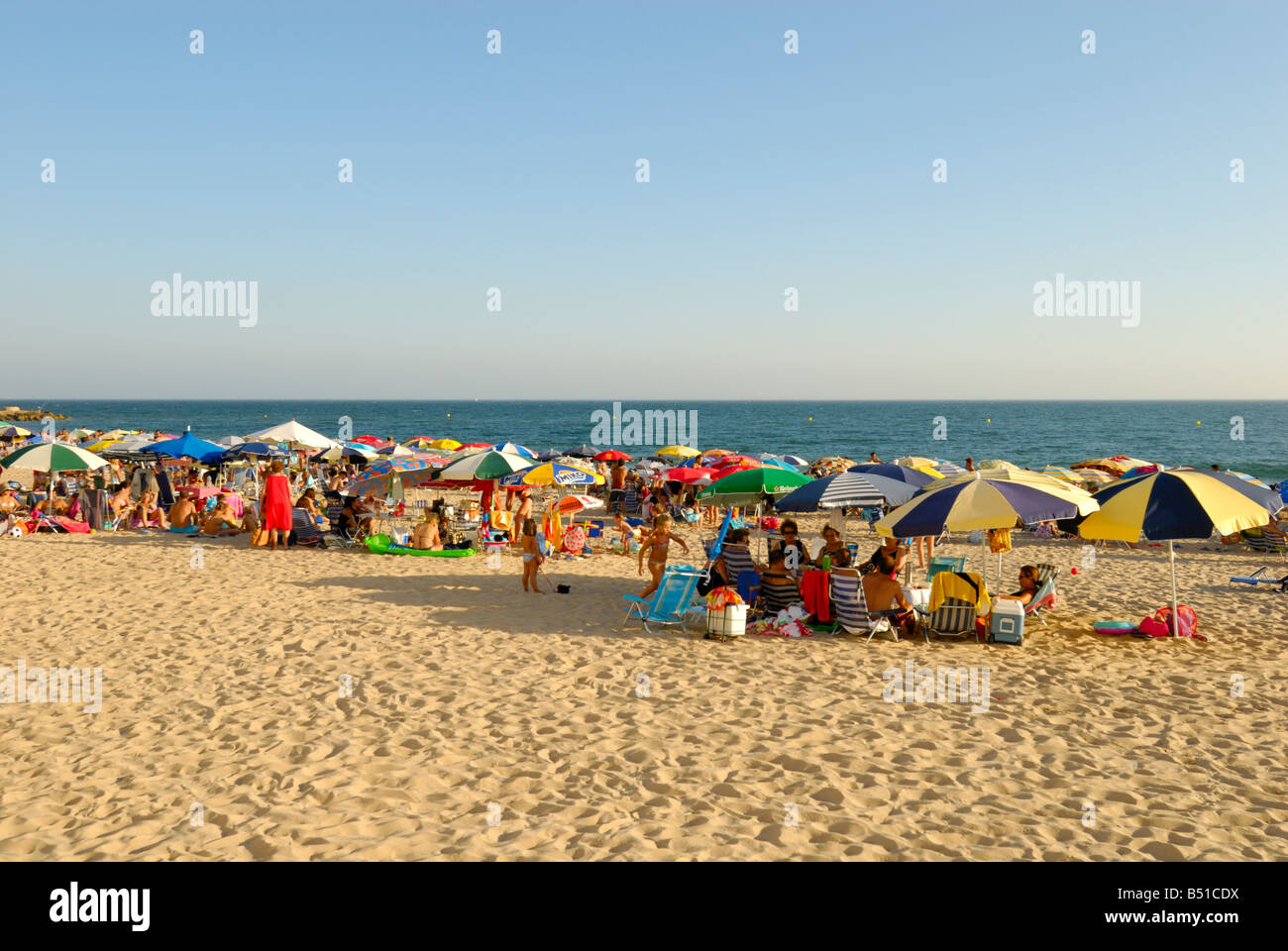 The beach at Rota, Costa Ballena, Andalucia, Spain Stock Photo - Alamy