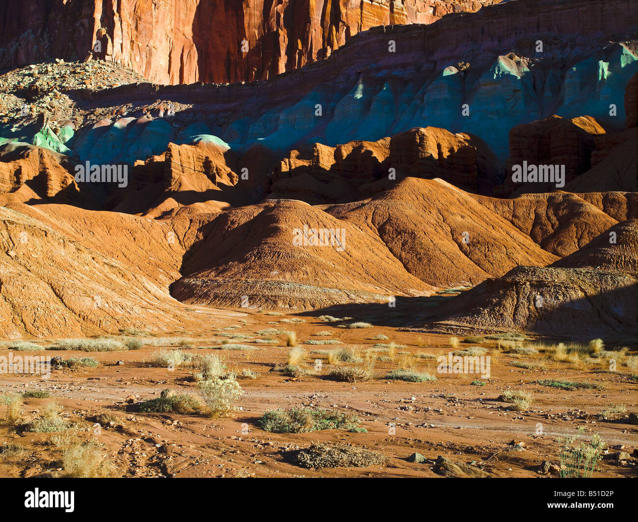 colorful rock formation Stock Photo - Alamy