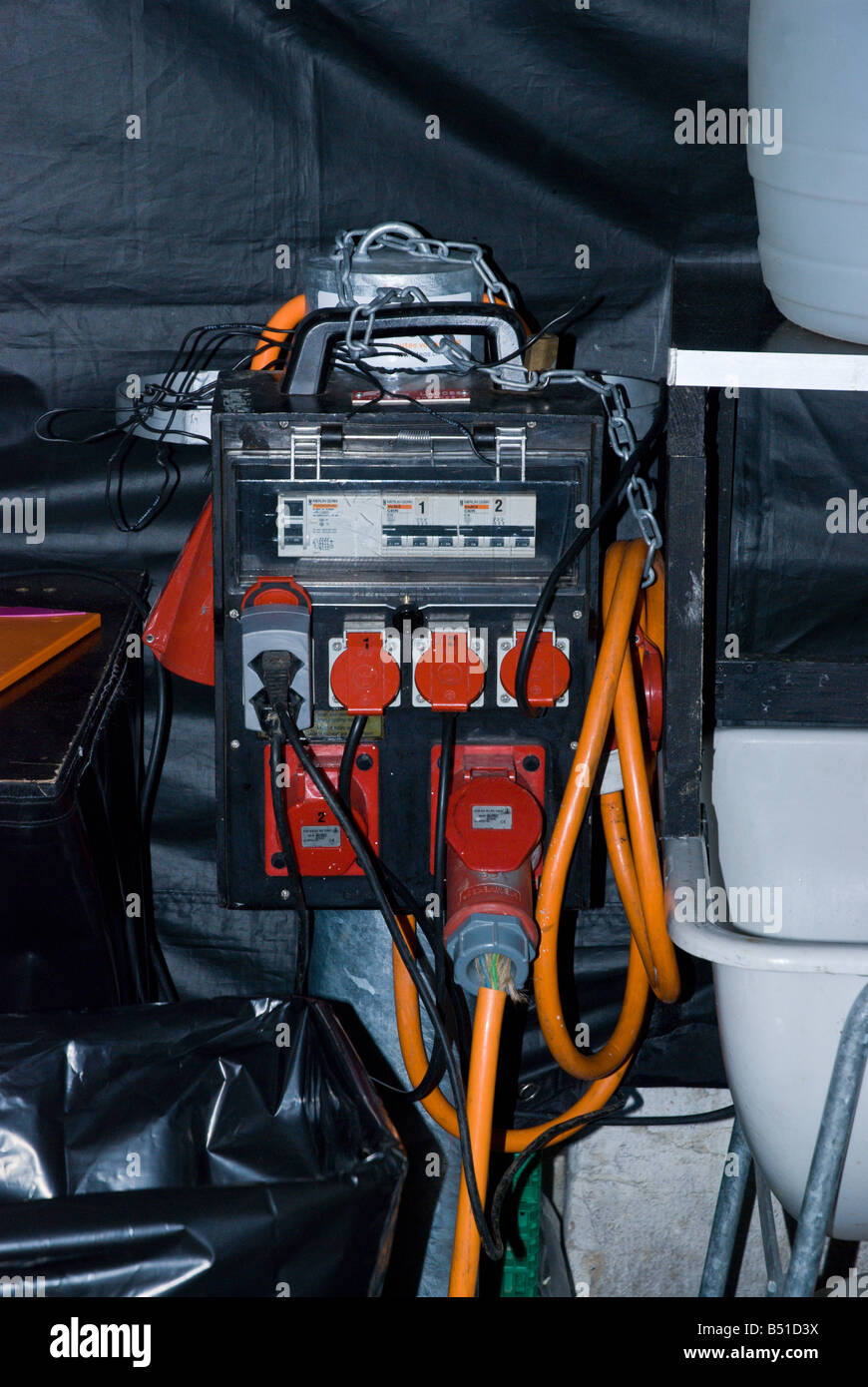 Temporary stands hi-res stock photography and images - Alamy