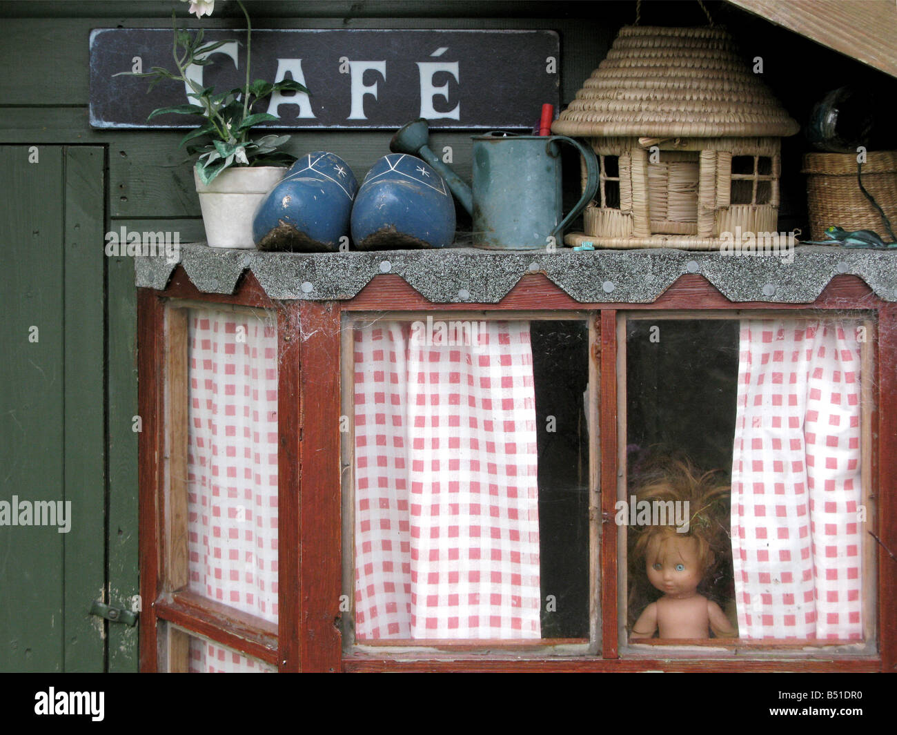Childs play house Stock Photo - Alamy