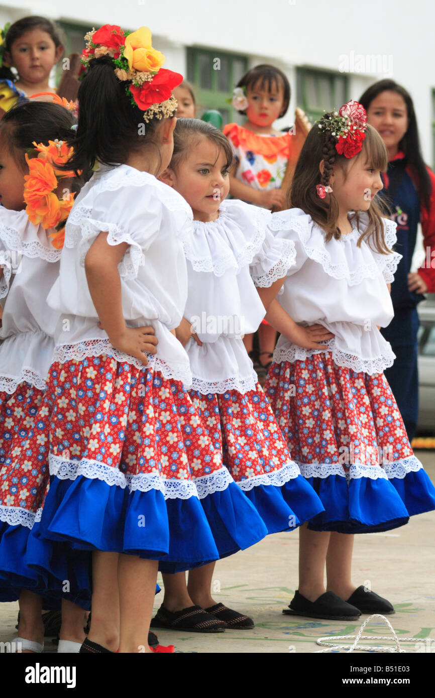 children of various kindergartens dancing traditional folkloric dances ...