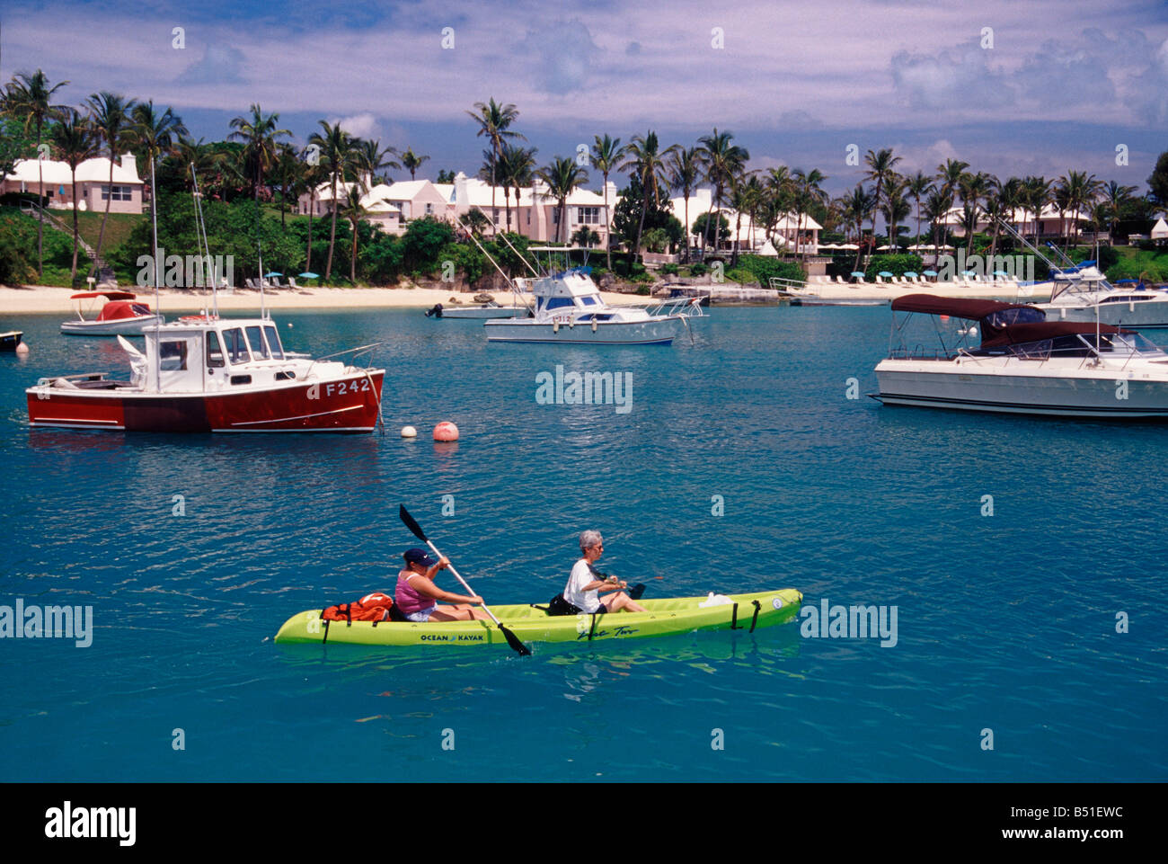 An iconic view of Bermuda Stock Photo - Alamy