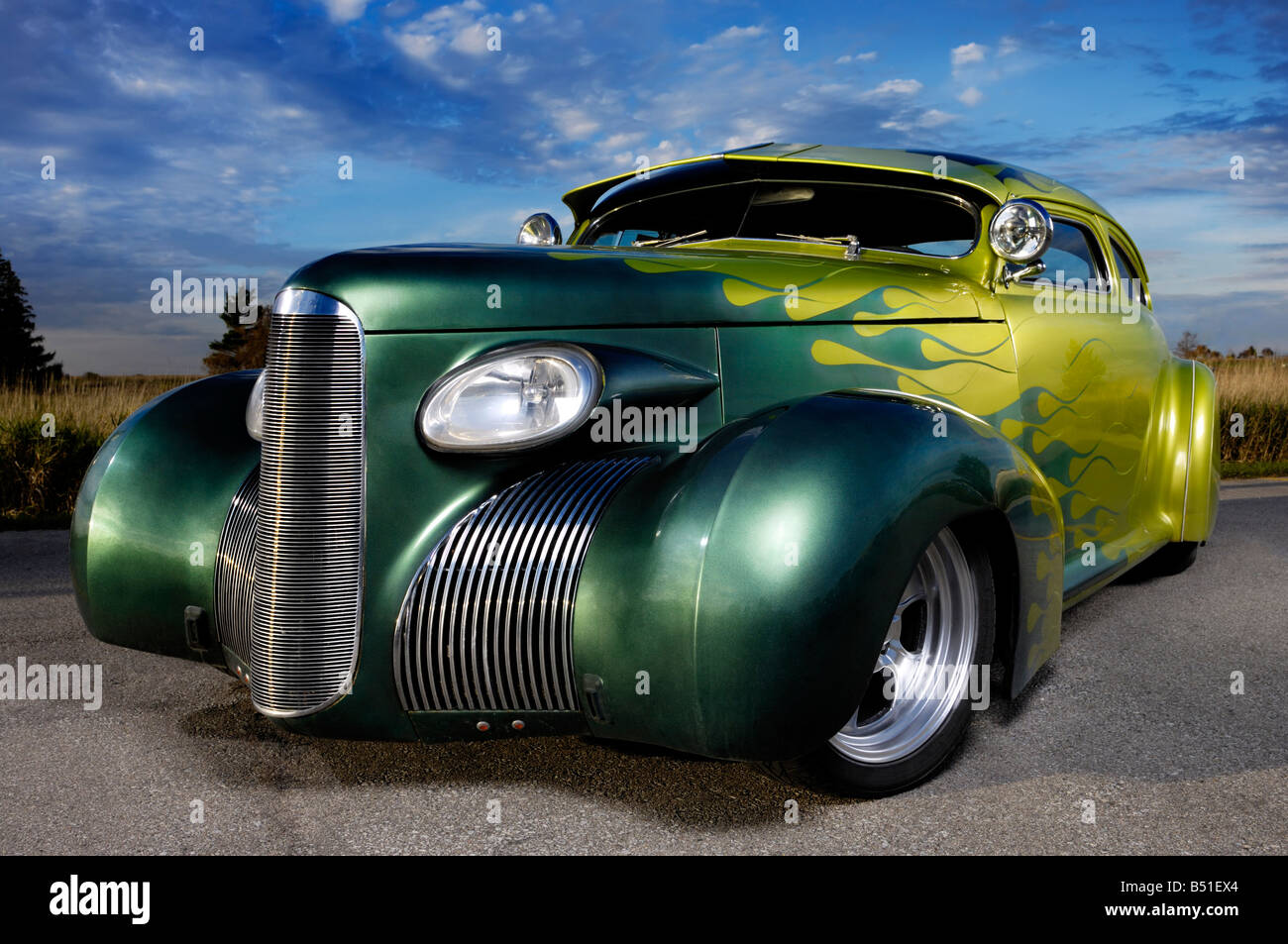 Vintage custom hot rods hi-res stock photography and images - Alamy