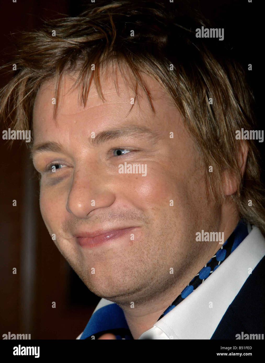 Jamie Oliver arriving at the Royal Albert Hall for The National TV ...