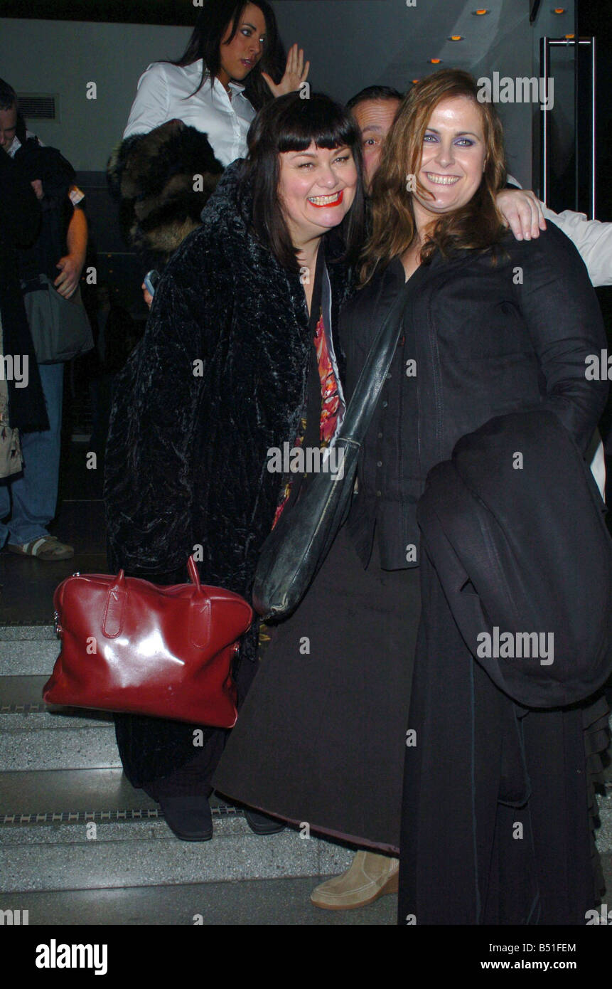 Afters party for Dawn French play with Alison Moyette and June ...