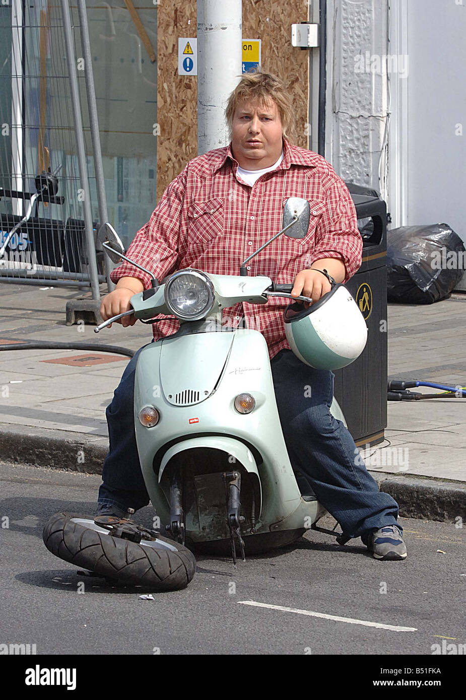 Jamie Oliver TV chef records a preview to the new series of Back To ...