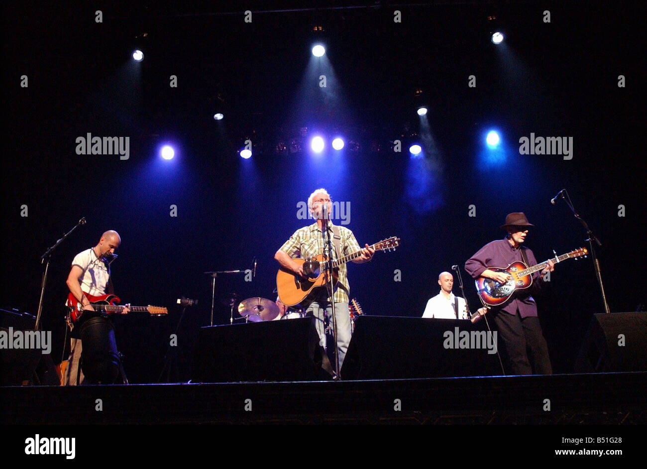 Last Lindisfarne concert at the Tyne Theatre L R Dave Hull Denholm ...