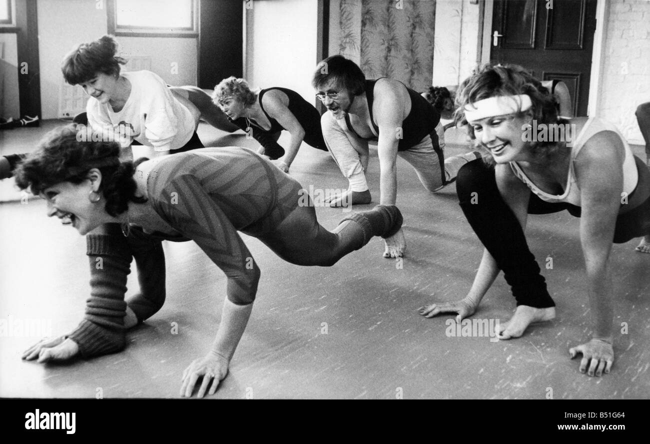 Aerobics 1980's hi-res stock photography and images - Alamy