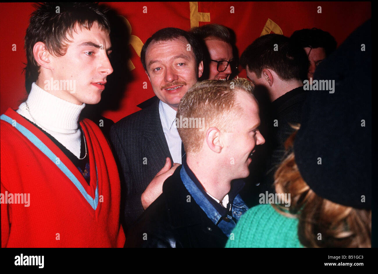 Ken Livingstone MP Red Wedge pop stars for labour Party House of ...