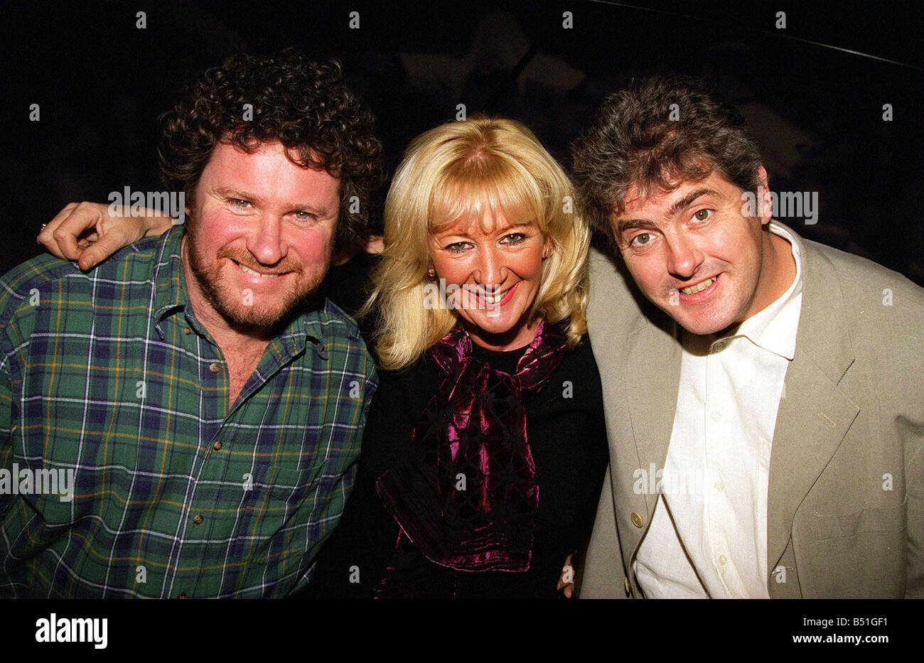 Sue Carroll Mirror Journalist October 1998 on the set of They Think Its ...