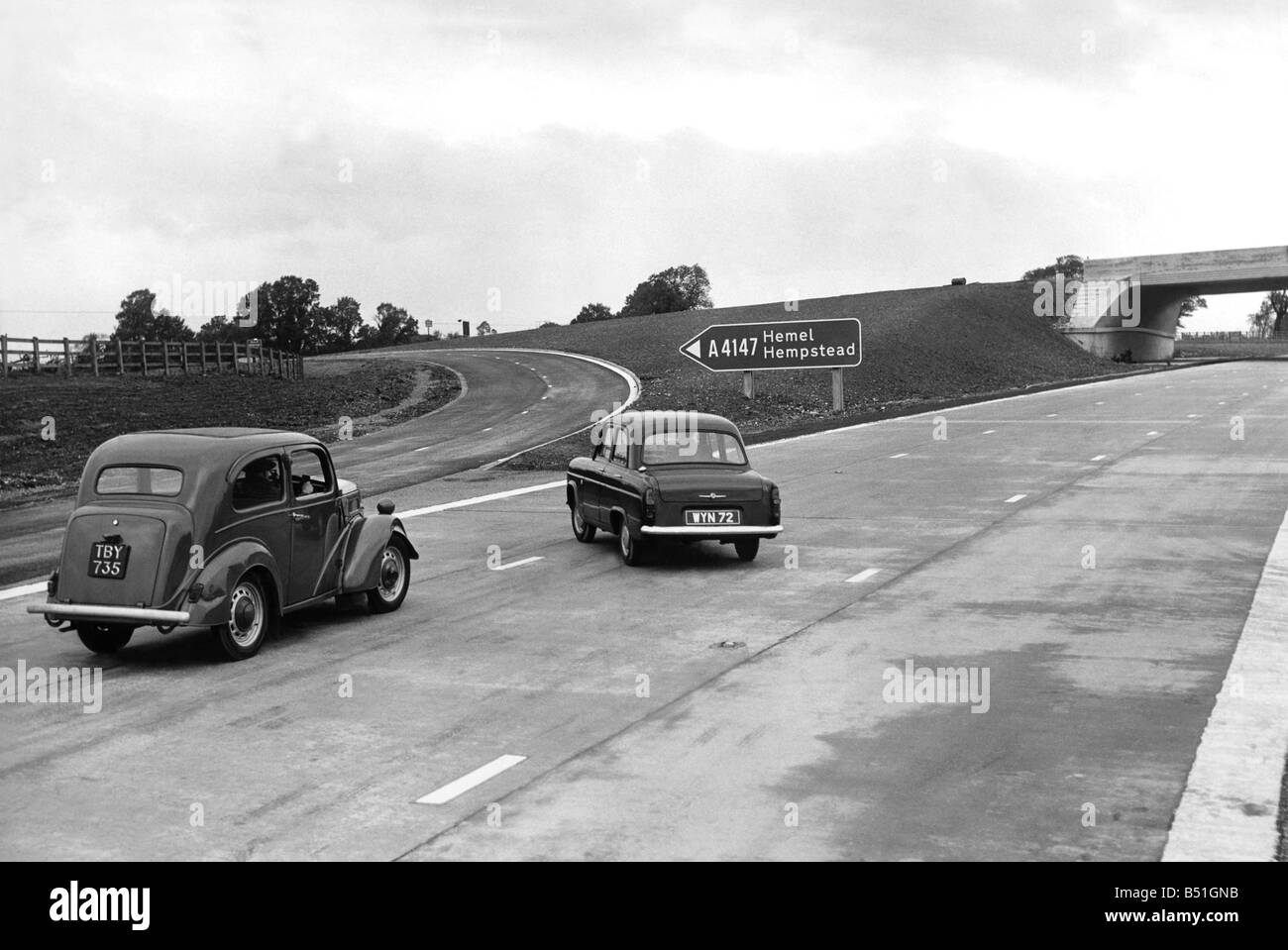 Lane discipline Black and White Stock Photos & Images - Alamy