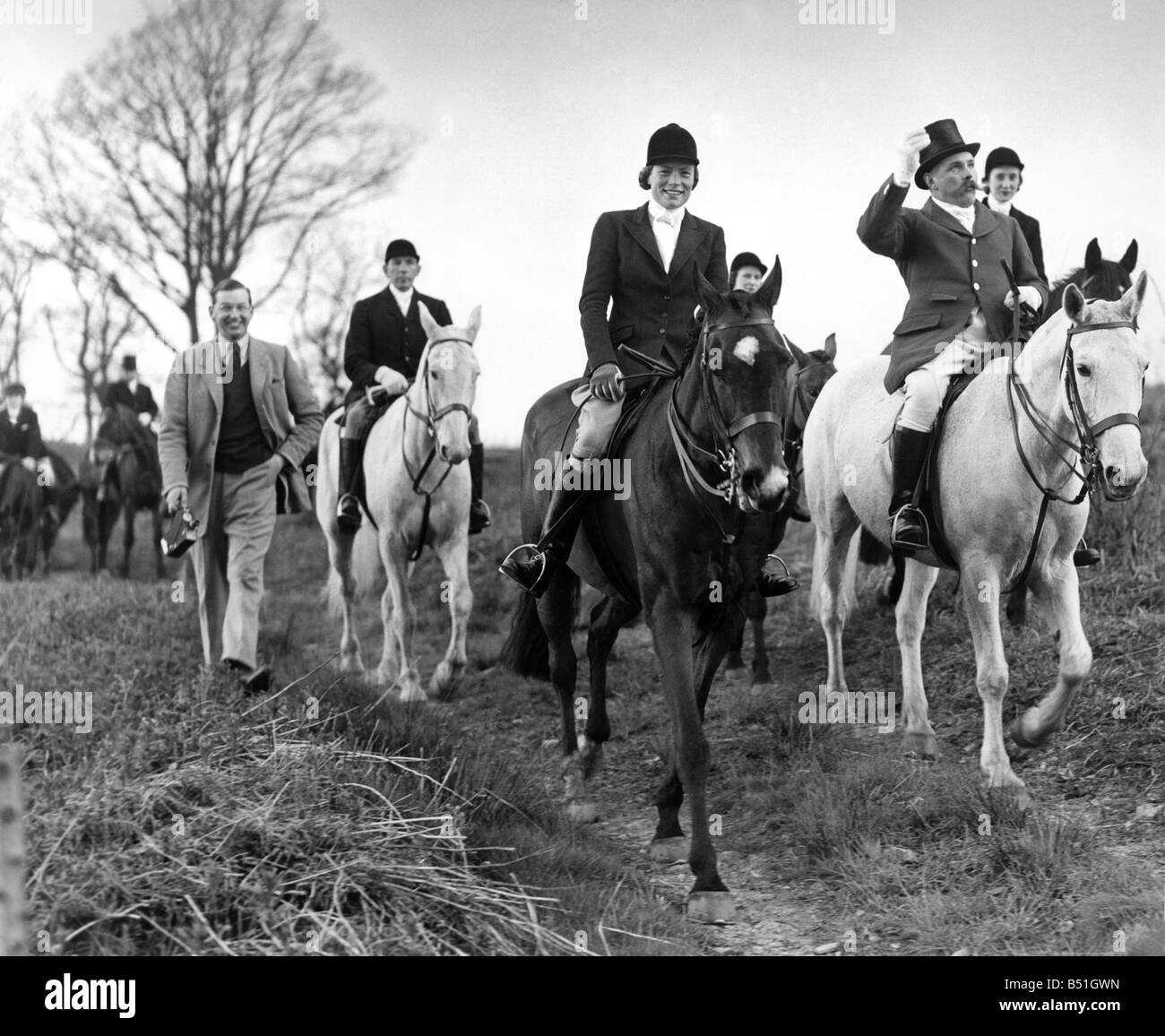 Sport: Fox Hunting A recent picture of Jimmy Edwards enjoying a day ...
