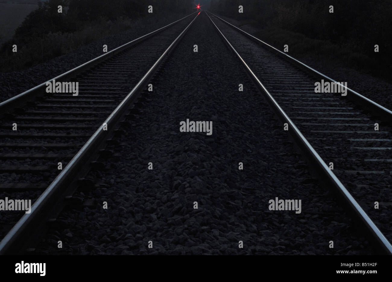Rail railway line lines track tracks hi-res stock photography and ...