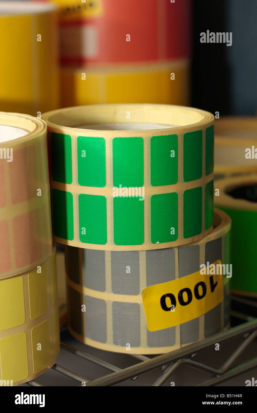 Adhesive labels hi-res stock photography and images - Alamy