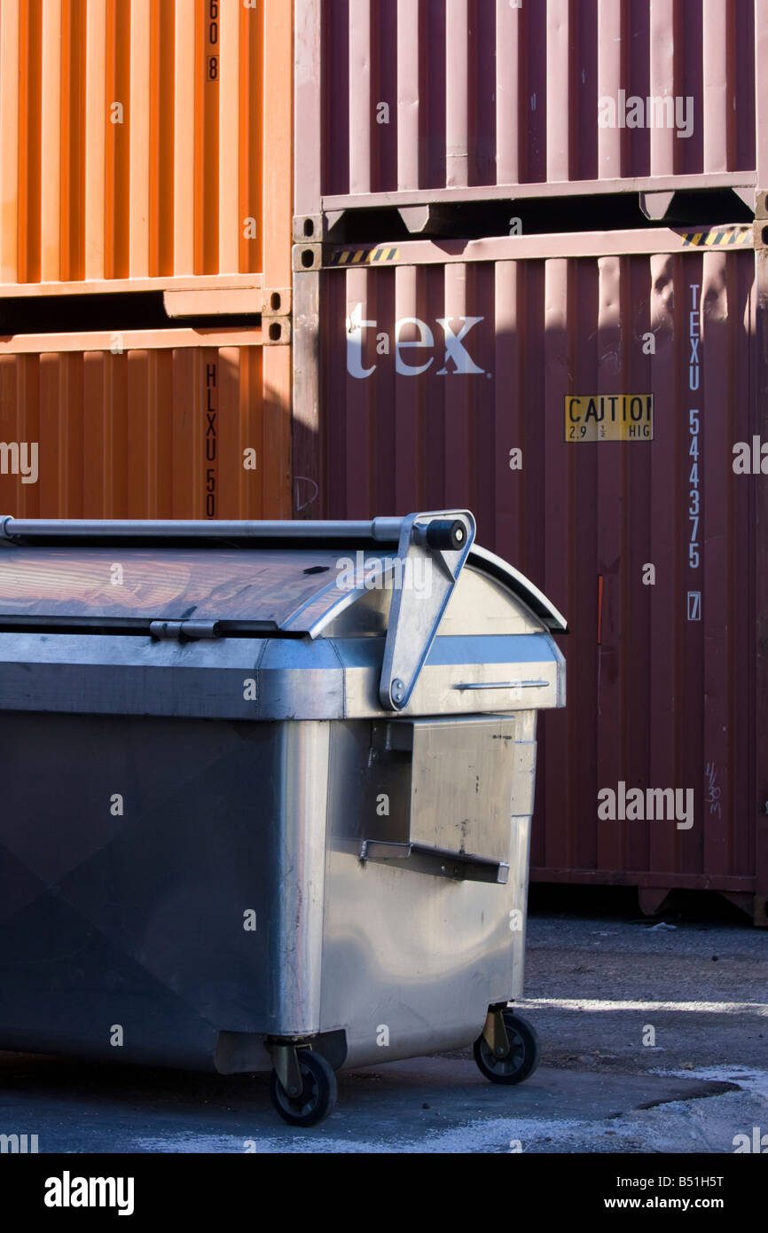 Waste bins for waste seperation hi-res stock photography and images - Alamy