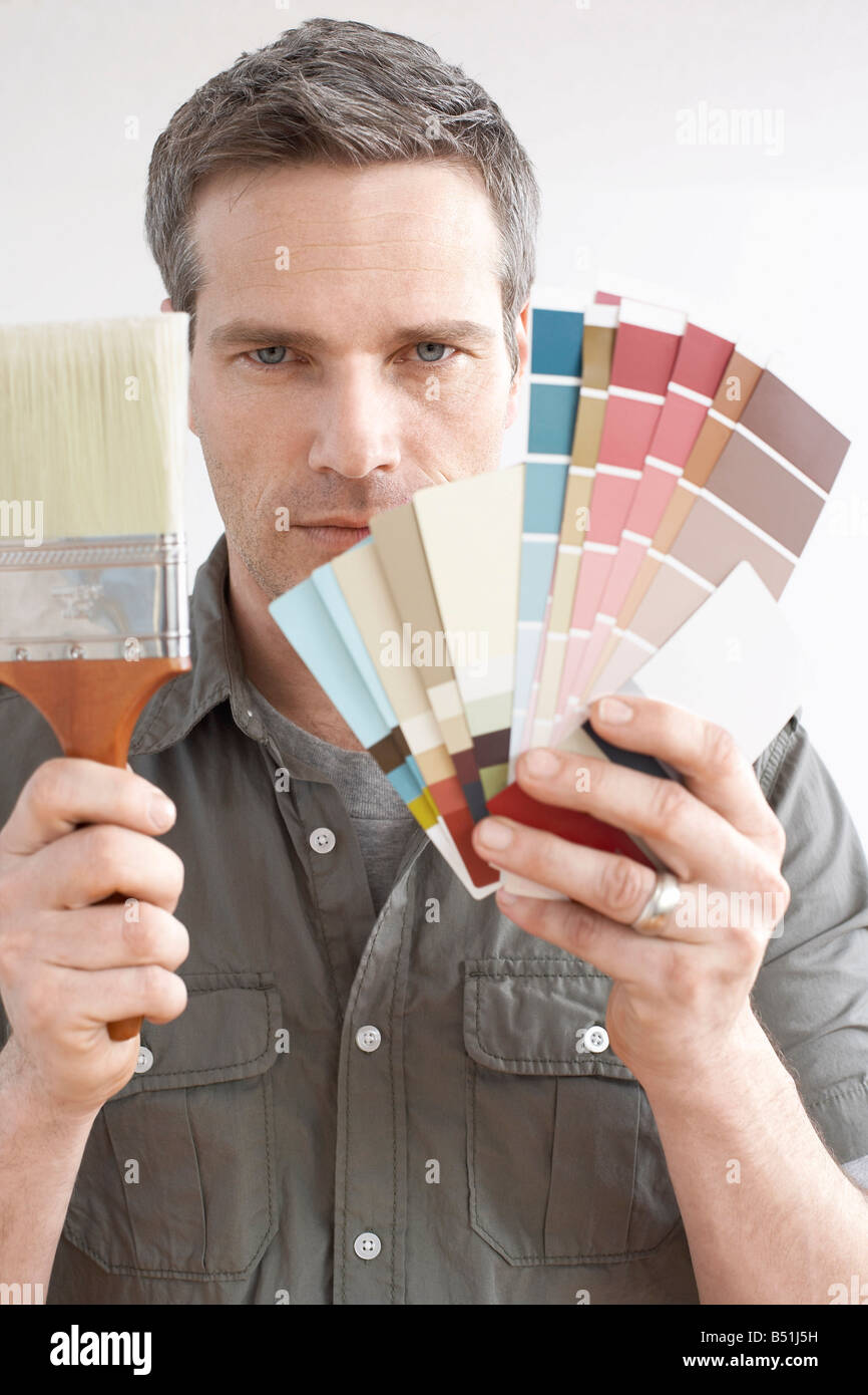 Handsome man grey hair 30 hi-res stock photography and images - Alamy