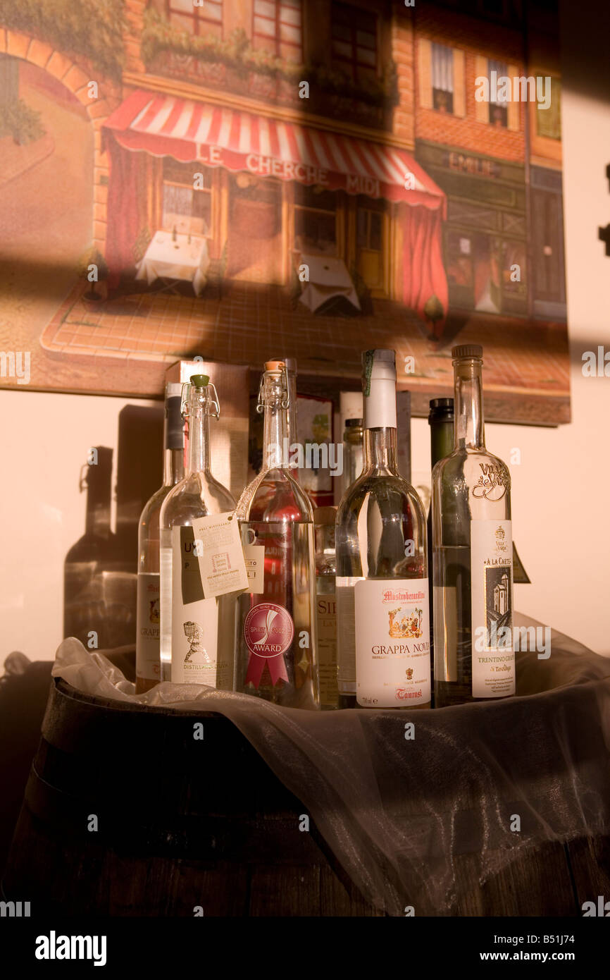 Grappa Bottles High Resolution Stock Photography and Images - Alamy