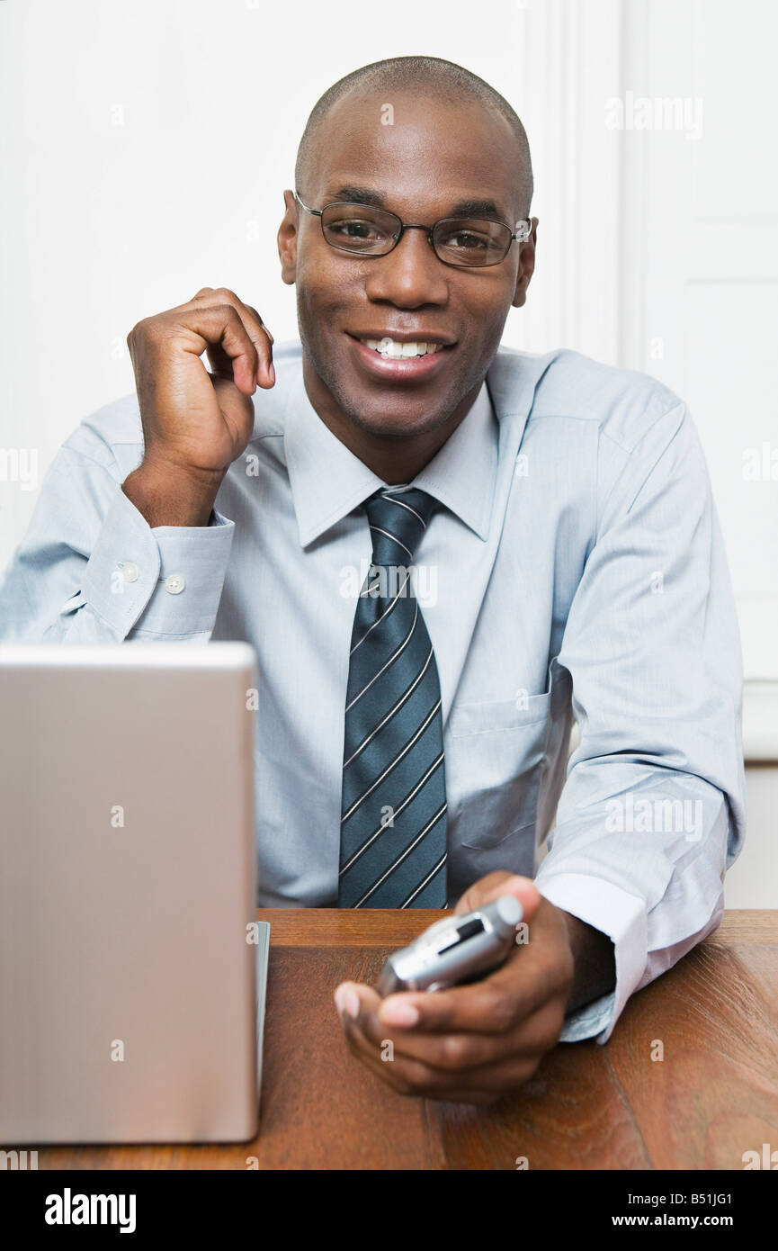 Portrait of Businessman Stock Photo - Alamy