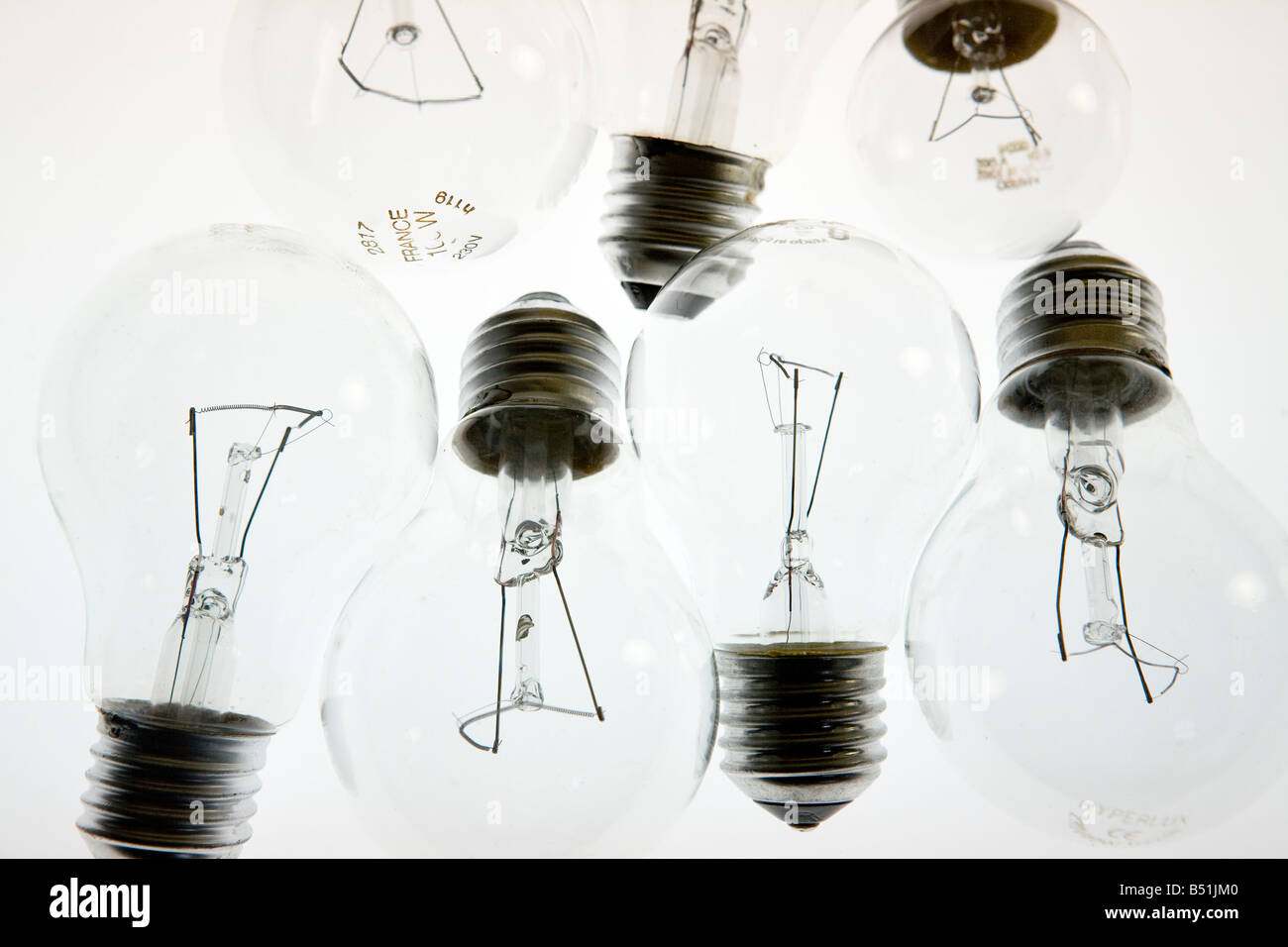 Light bulbs save energy hi-res stock photography and images - Alamy