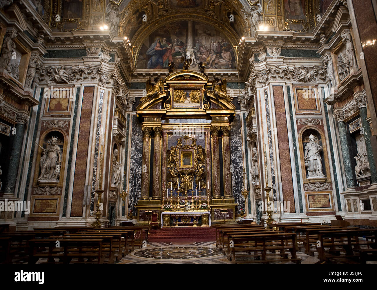 Basilica di Santa Maria Maggiore, Rome, Latium, Italy Stock Photo - Alamy