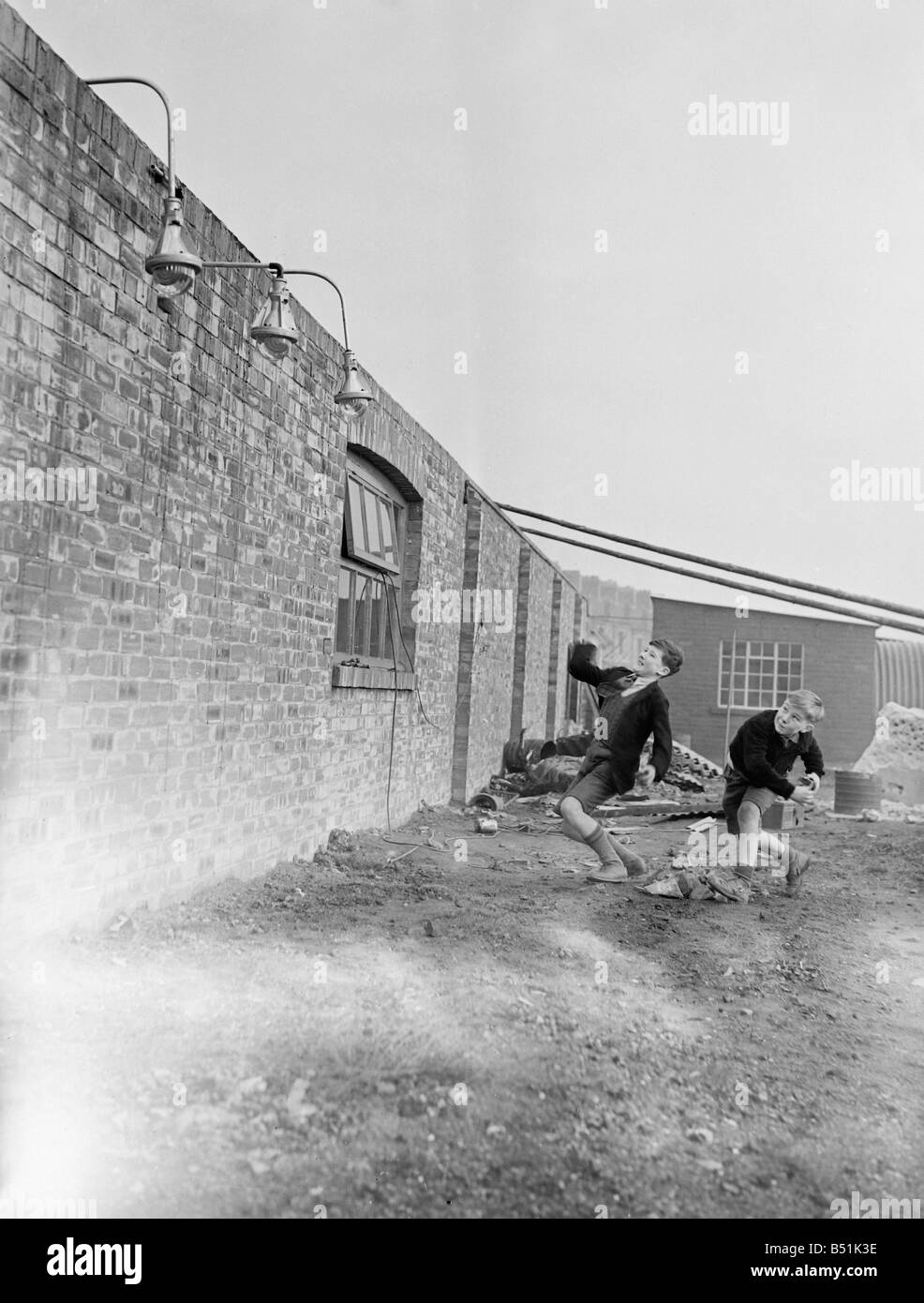 Throwing bricks hi-res stock photography and images - Alamy