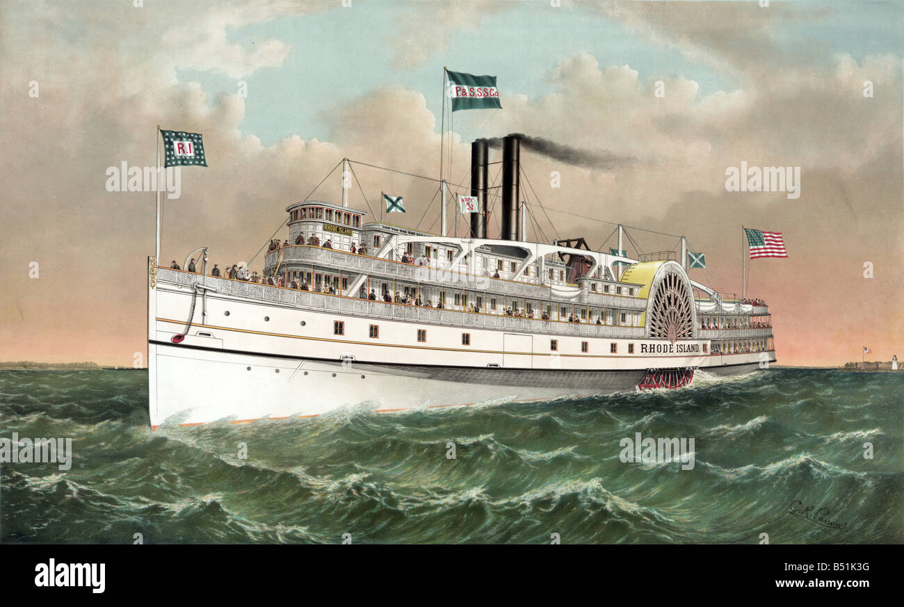 Steam boat 1900 hi-res stock photography and images - Alamy