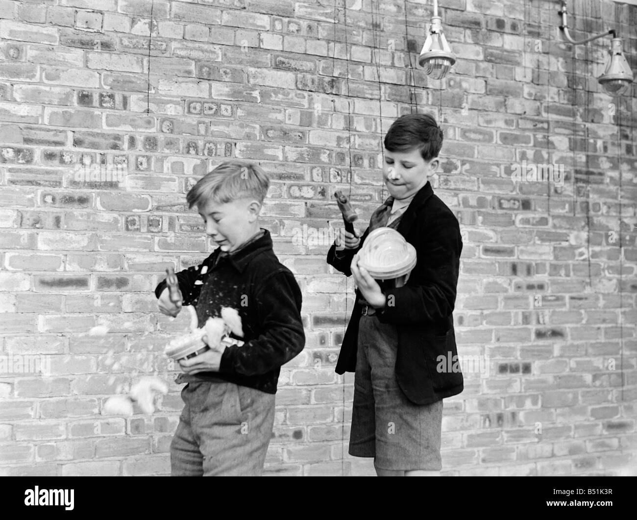 Throwing bricks Black and White Stock Photos & Images - Alamy