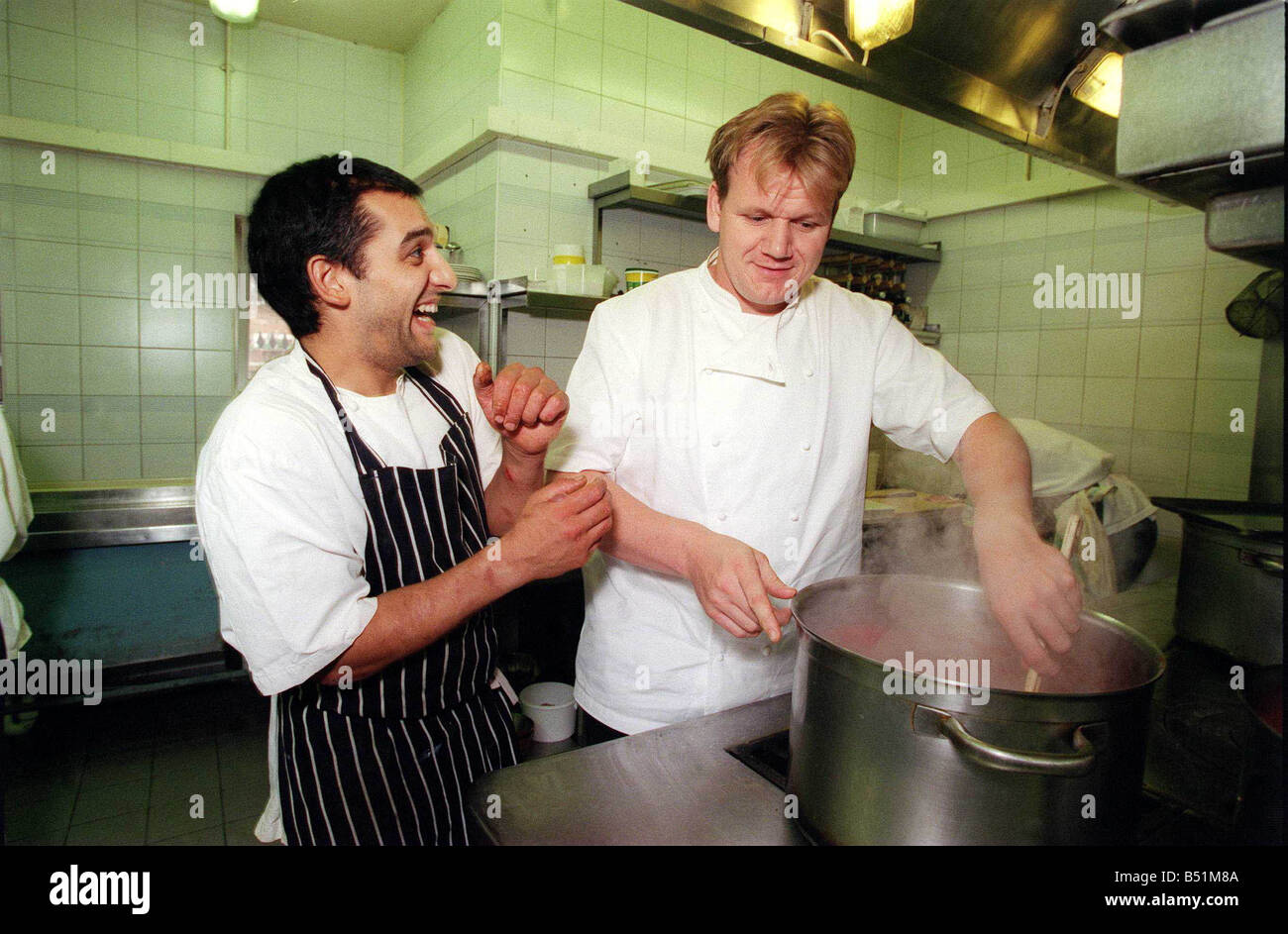 Chef Gordon Ramsay and David Dempsey October 1999 David will play a ...