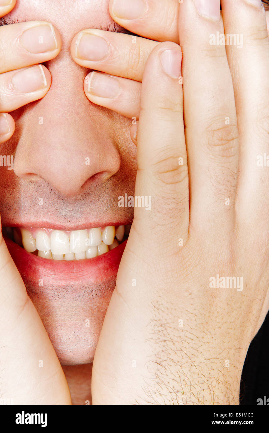 Old Woman Face Hide High Resolution Stock Photography and Images - Alamy