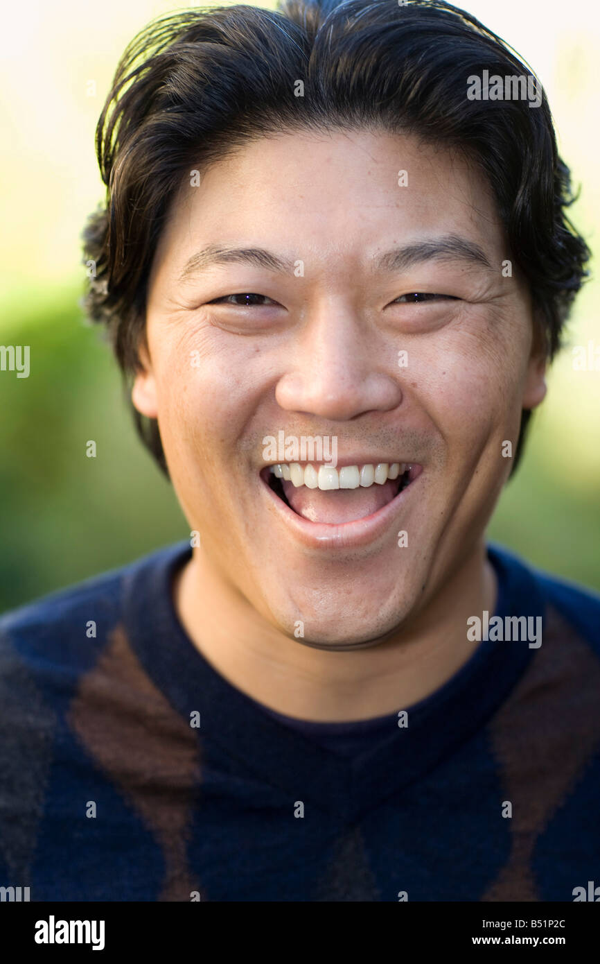 Dimple Smile High Resolution Stock Photography and Images - Alamy