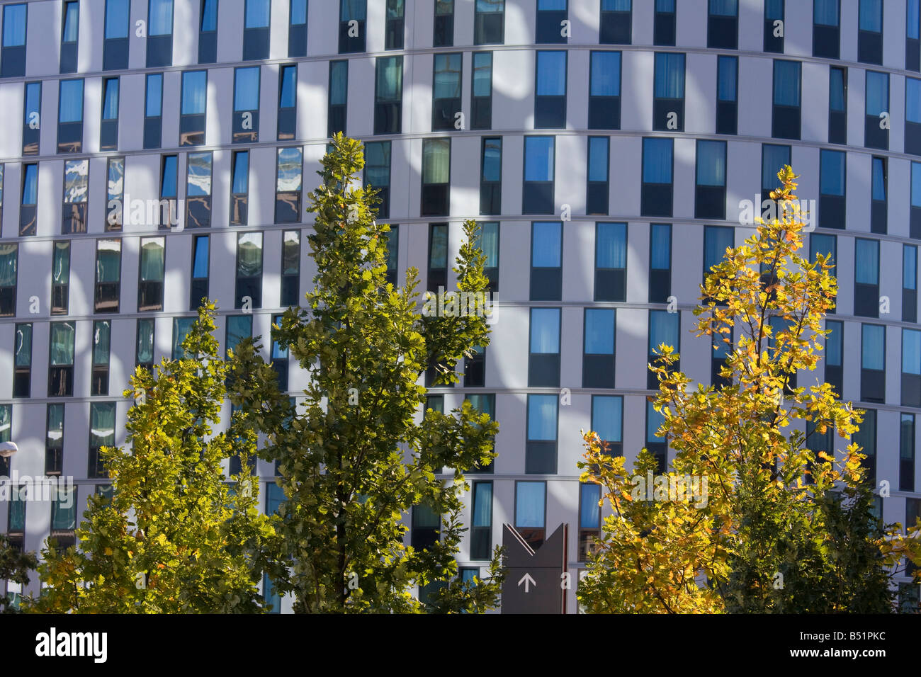front of Courtyard Vienna Messe Stock Photo - Alamy