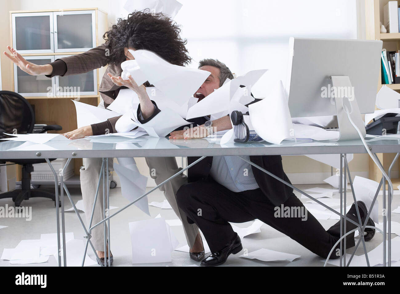 Bend over the desk hi-res stock photography and images - Alamy