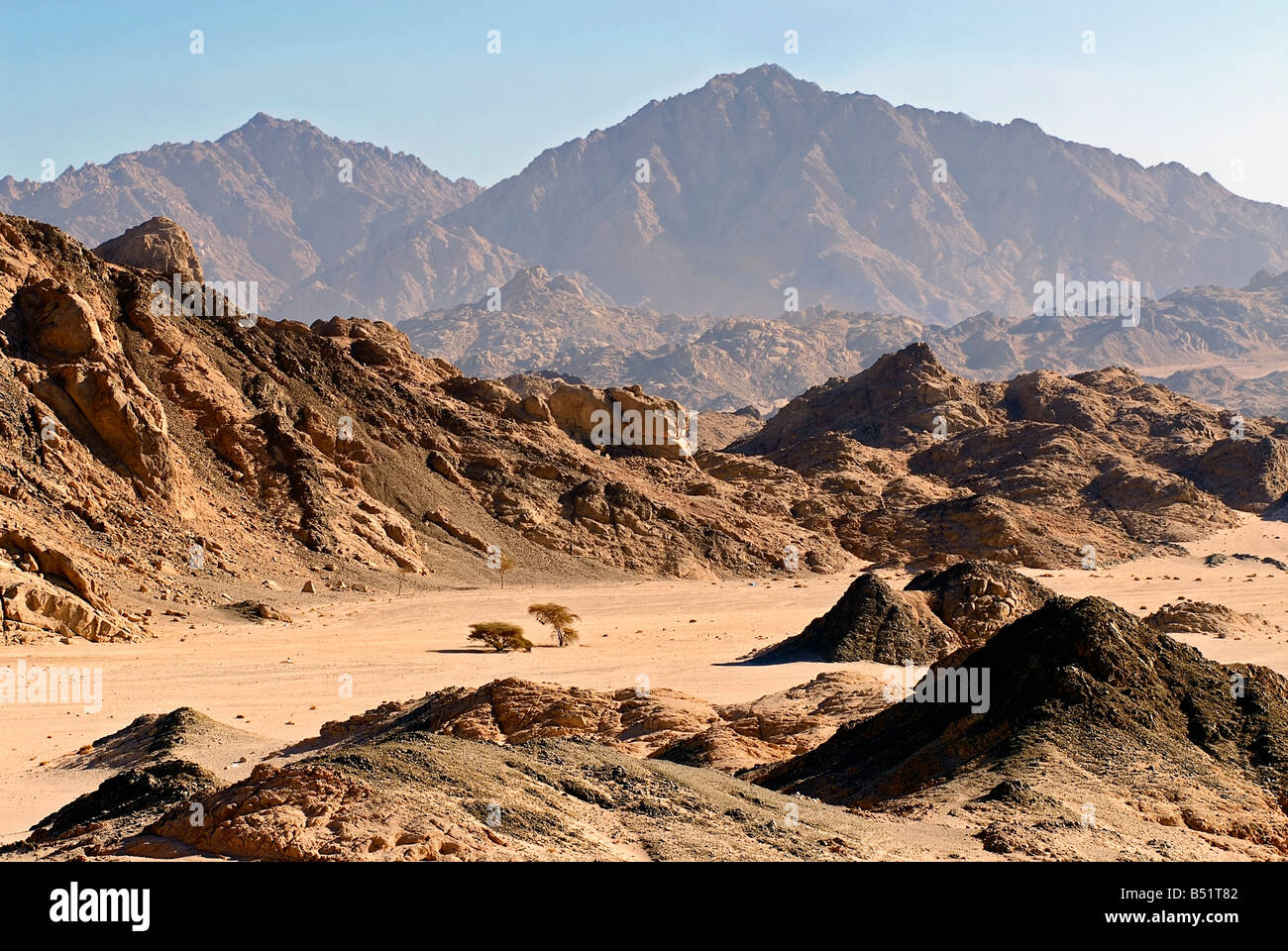 Desert Landscape Image at the Sinai Desert Stock Photo - Alamy