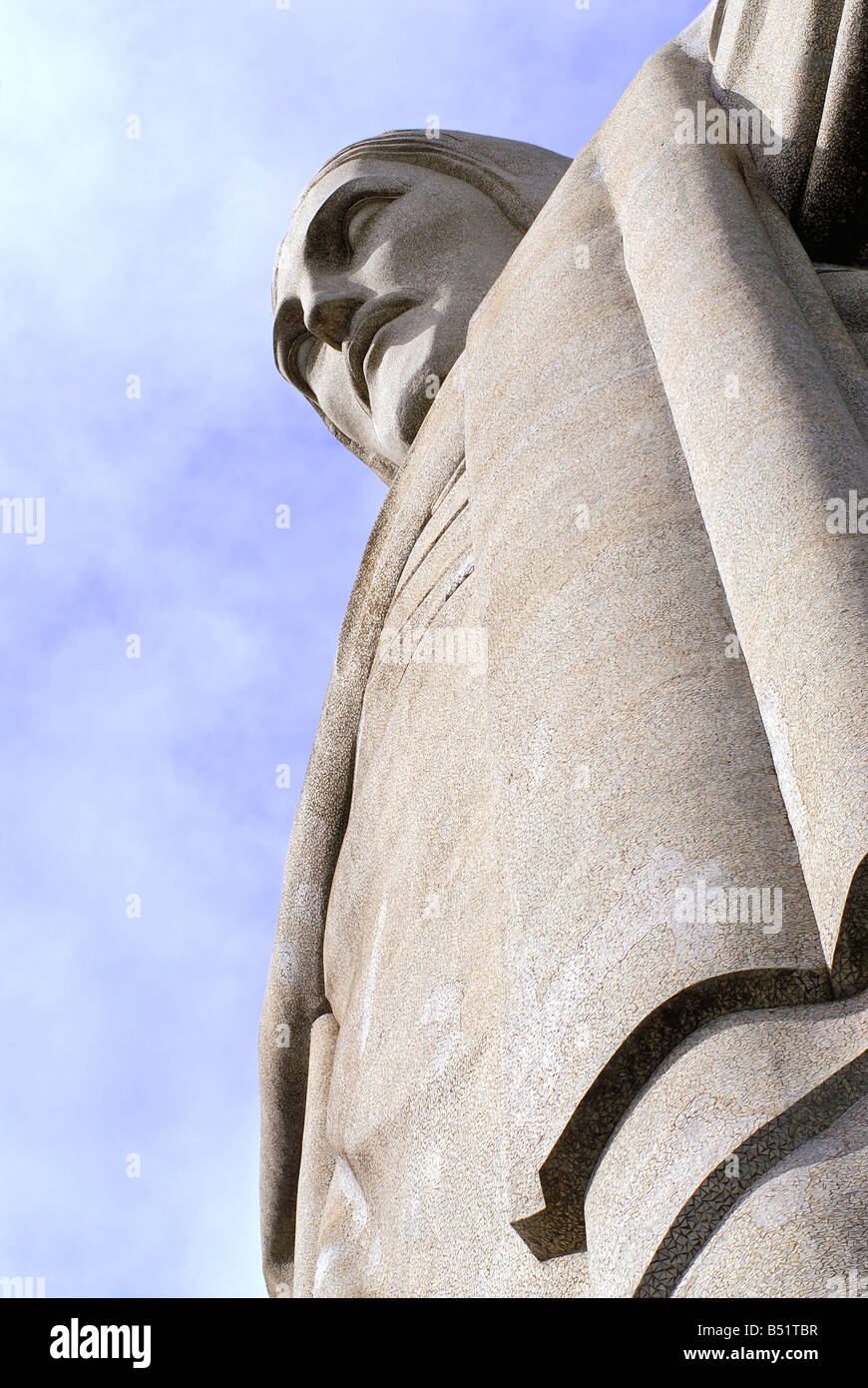 Detail Corcovado Statue in Rio de Janeiro Stock Photo - Alamy