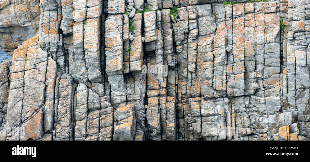 Rocks in Finistere in Brittany in France Stock Photo - Alamy