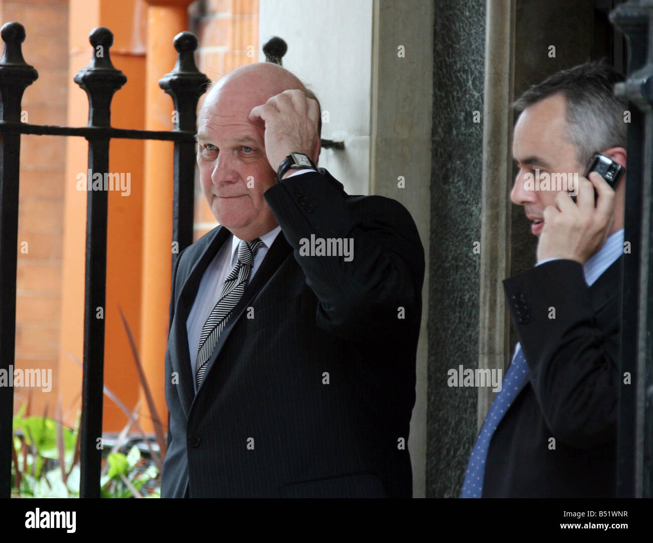 PIC: JASON SHILLINGFORD 11/05/07 FREDDY SHEPHERD LEAVES CLARIDGE'S ...