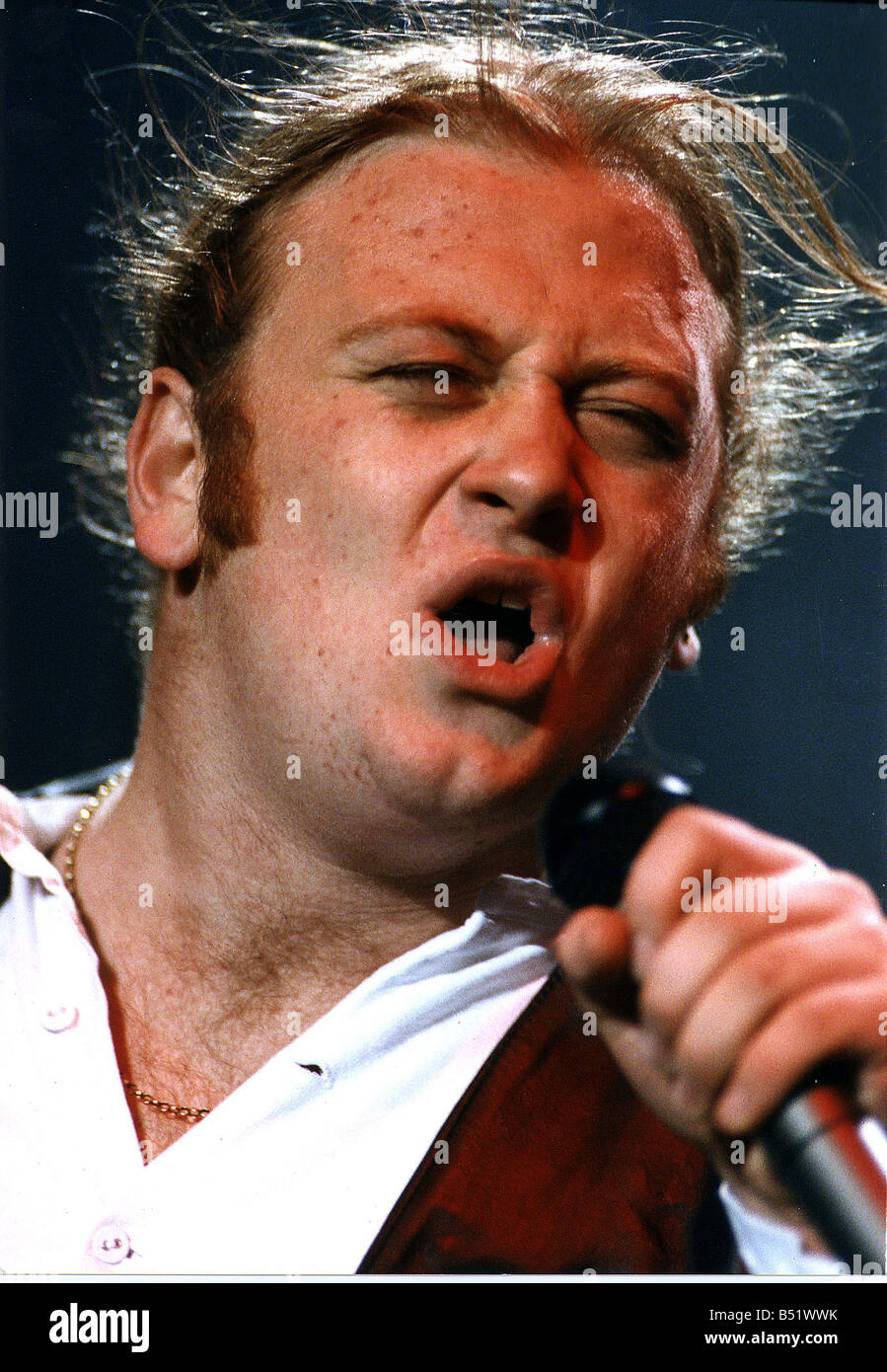 Andrew Strong singer and star of the film The Commitments Dbase ...