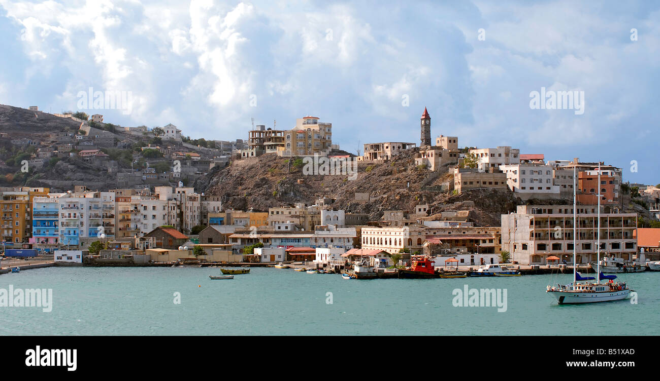 Harbour of Aden Stock Photo - Alamy