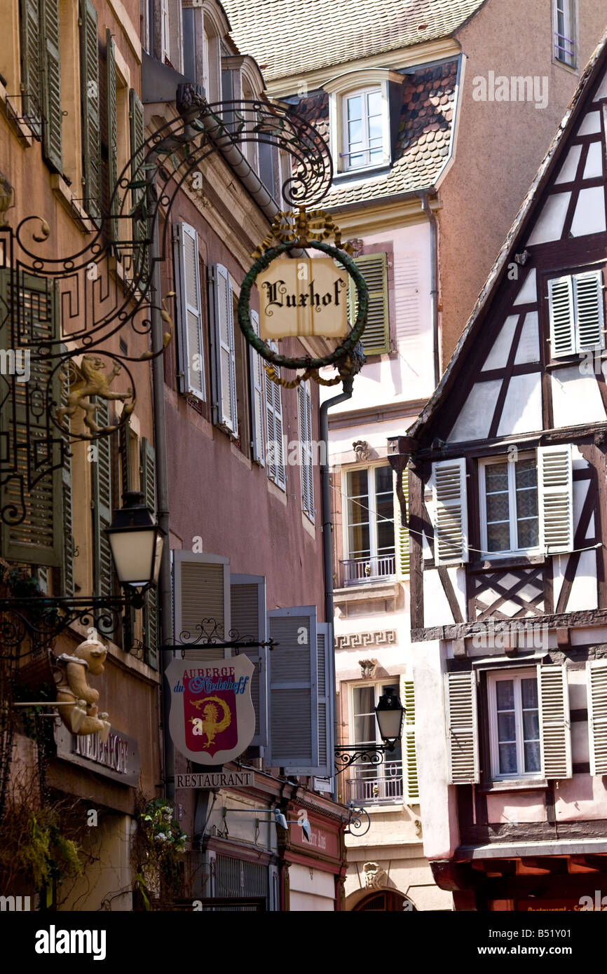 city center of Colmar in France Stock Photo - Alamy