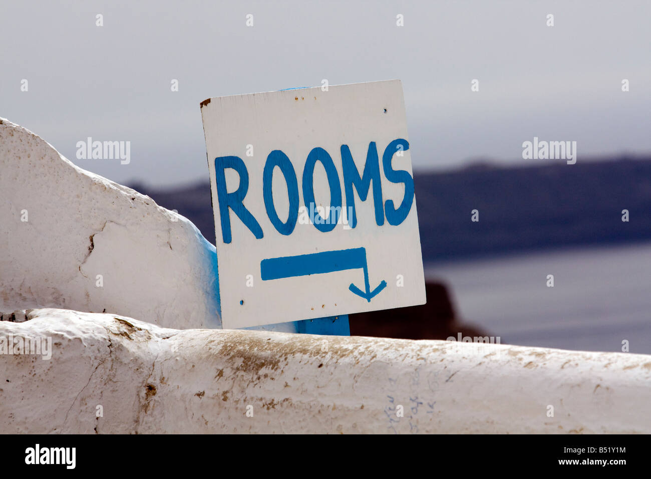 Santorini Sign High Resolution Stock Photography and Images - Alamy