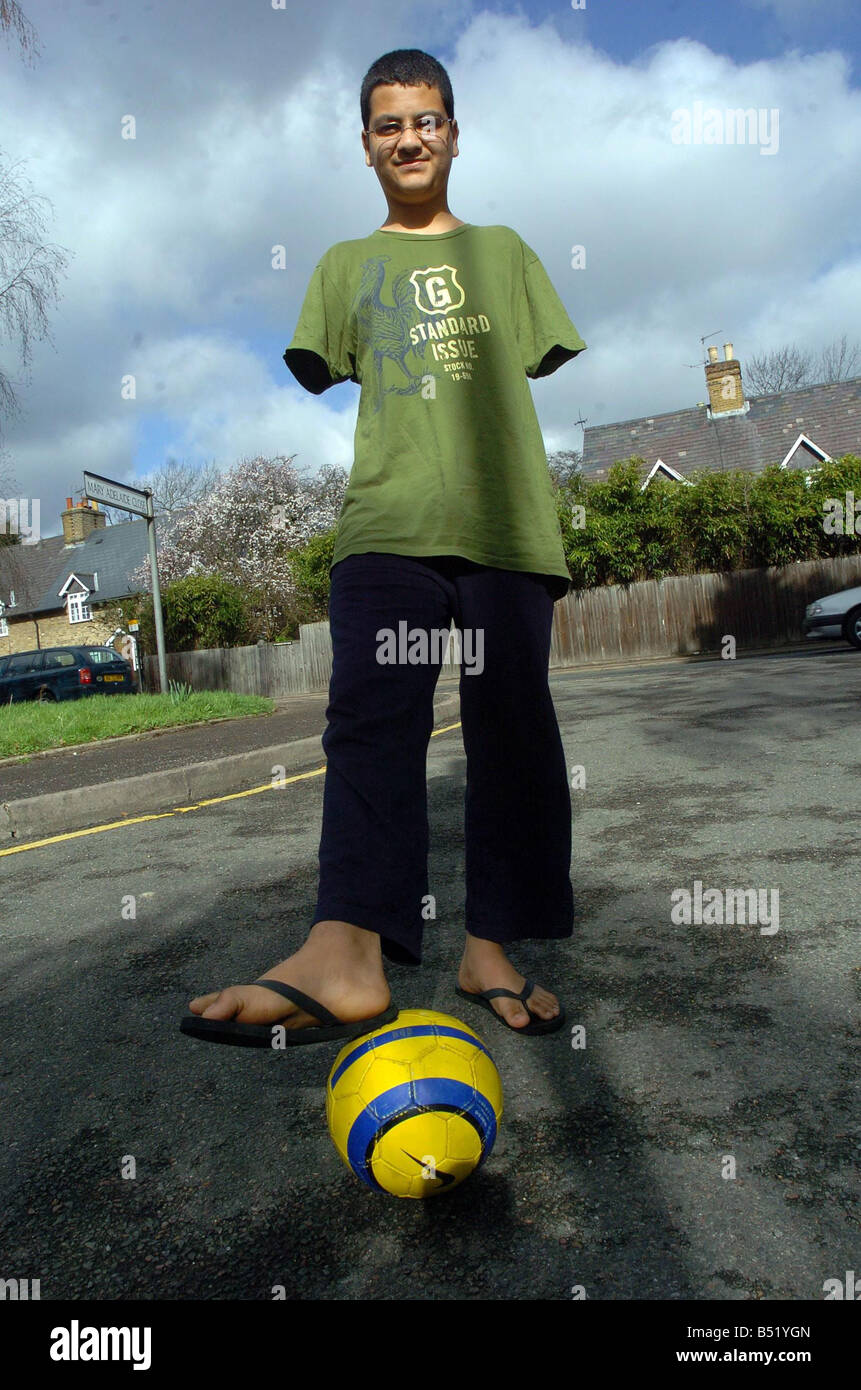 Ali Abbas who lost both arms in the Iraq war pictured today at his ...