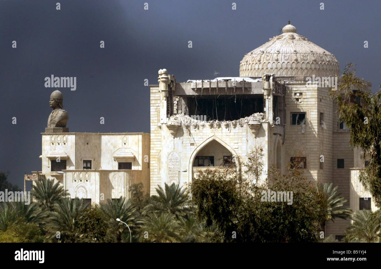 Iraq war march 2003 baghdad hi-res stock photography and images - Alamy