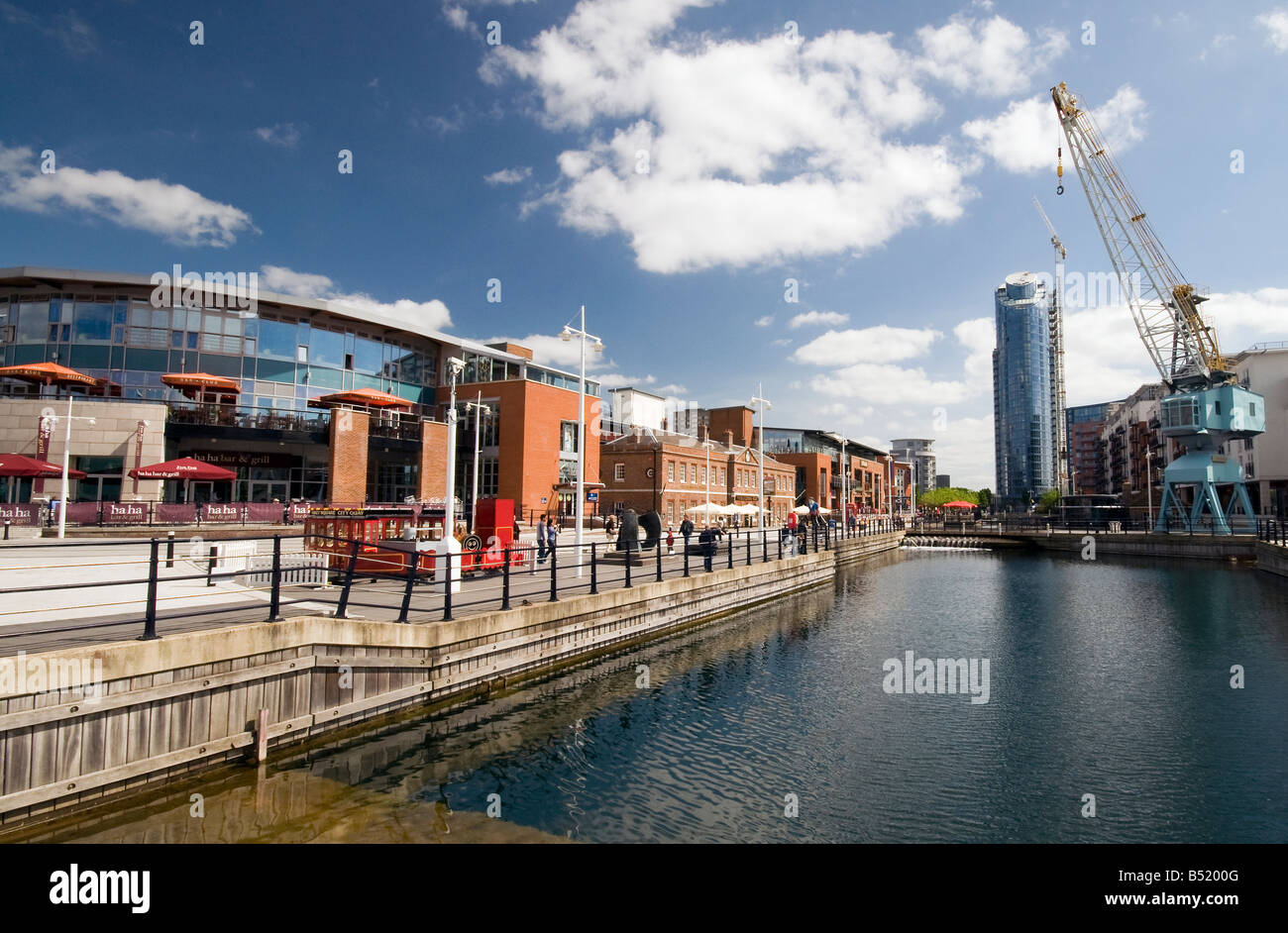 Gunwharf Quay, Portsmouth Harbour, Hampshire, UK Stock Photo - Alamy