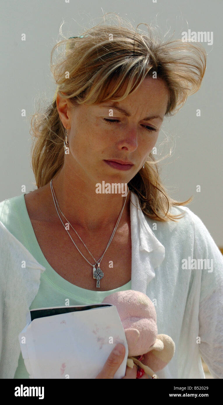 O.P.S. Kate McCann, mother of missing Madeleine, pictured todayleaving ...